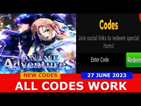 NEW UPDATE CODES [👾UPD 14] Anime Adventures ROBLOX | ALL CODES | June 27, 2023