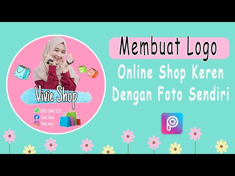 Membuat Logo Online Shop Keren Dengan Foto Sendiri