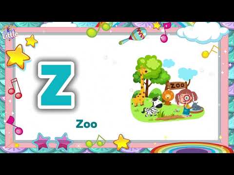 Learn Letter Zz - Short Z Sound - 'Z' Words - Words That Start With Zz - Phonics - Initial Sounds