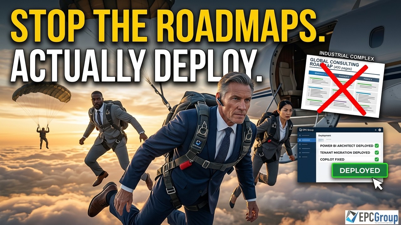 Stop Buying Roadmaps. Start Deploying. | EPC Group
