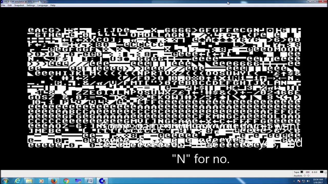 Vice Commodore 64 Emulator Tutorial