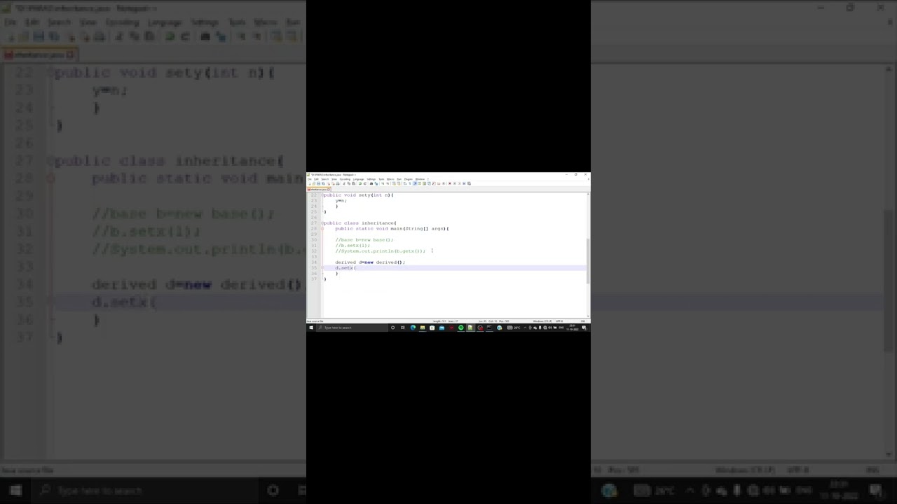 Inheritance in Java #java #coding #programming #developer #javaprogramming