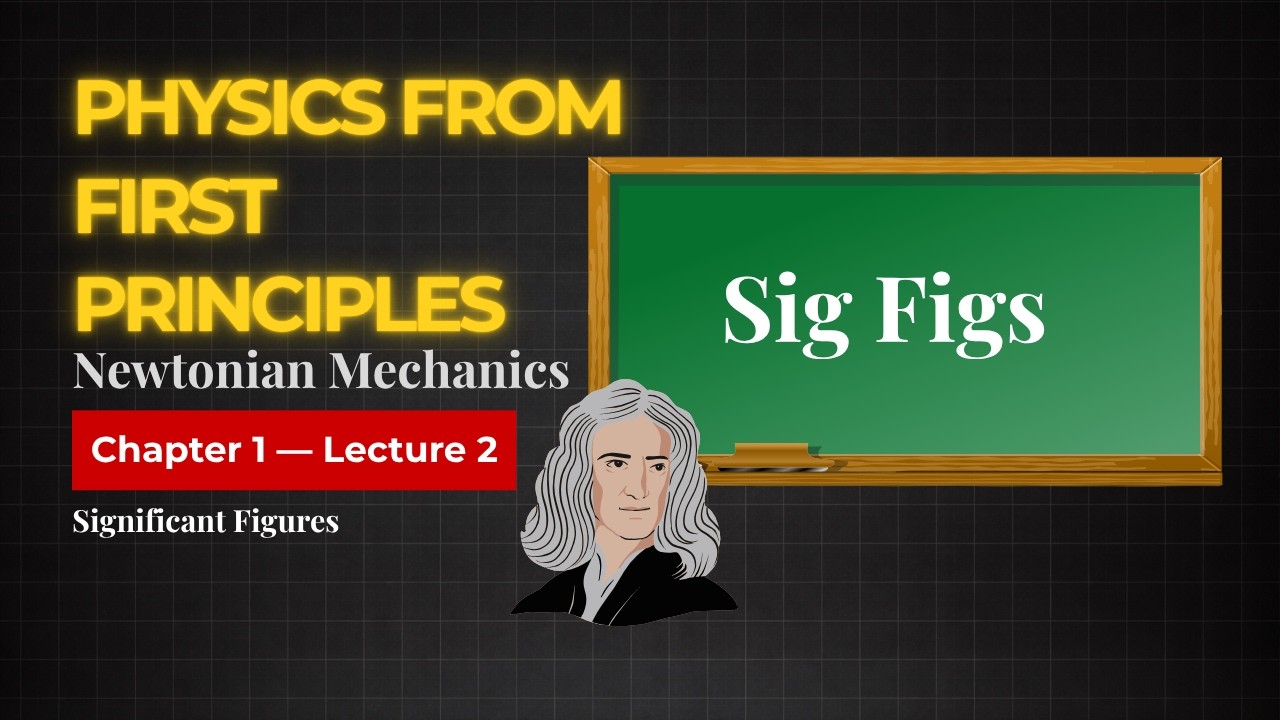 Significant Figures— PHYSICS FROM FIRST PRINCIPLES