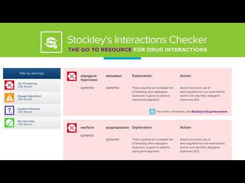 MedicinesComplete - Stockley's Interactions Checker