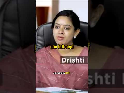 Why you left capf service?😱|UPSC Interview|#shorts