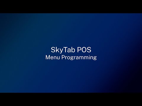 SkyTab 2025: Menu Programming