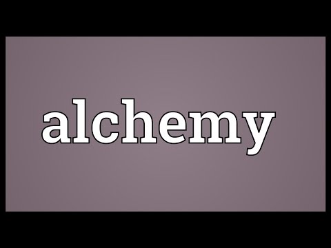 Alchemy Meaning