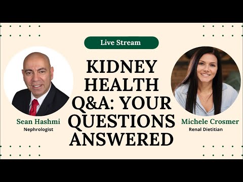 Kidney Disease Diet & Health: Ask the Experts-Nephrologist and Renal Dietitian