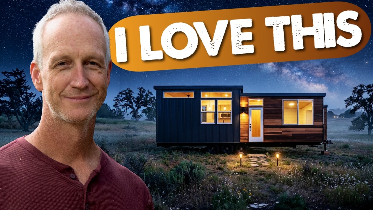 No Joke, This Tiny House Has Some High Ceilings - Full Tour of the Vesta 32