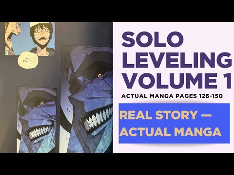 Solo Leveling Full Story — Volume 1 Pages 126—150 | Actual Manga Book Review & Reaction