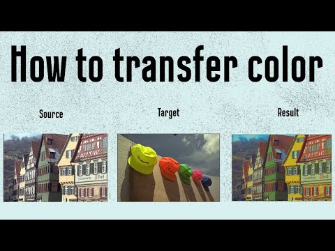 Amazing Color Transfer between Images