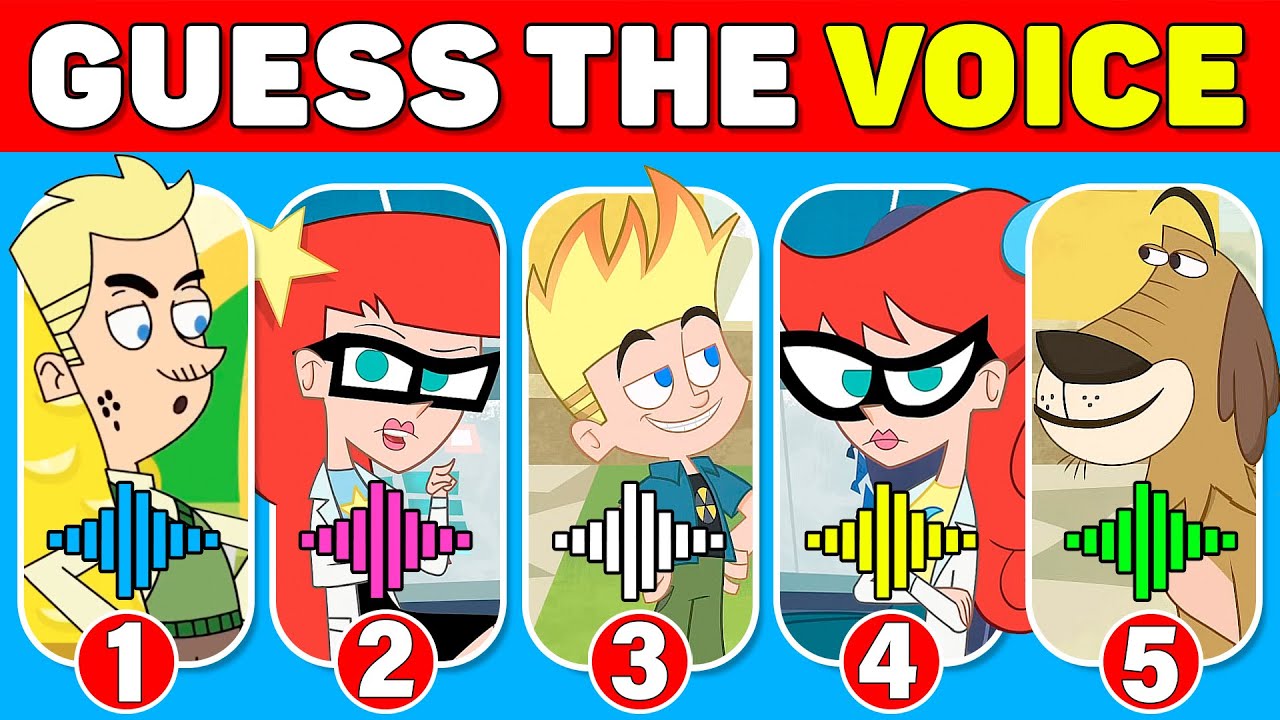 Guess the JOHNNY TEST Characters by Their Voice - Quiz for Fans!