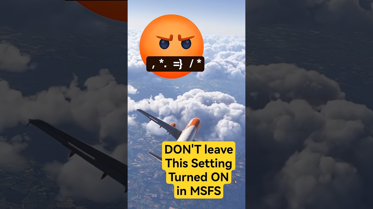Don’t Leave This Setting ON in MSFS 2024 - Turn Off NOW