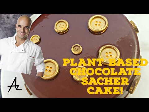 Plant Based Chocolate Sacher Cake! (World Chocolate Day 2021)