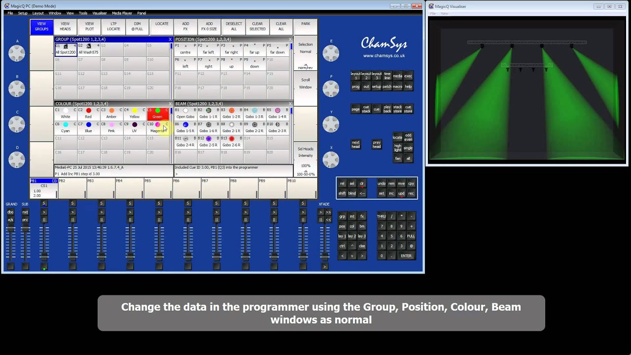 ChamSys MagicQ Tutorial 7