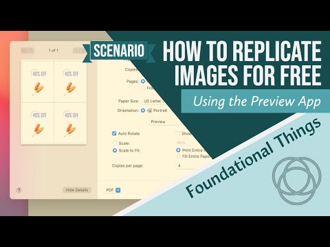 How to Replicate Images for Free Using the Preview App (MacOS)