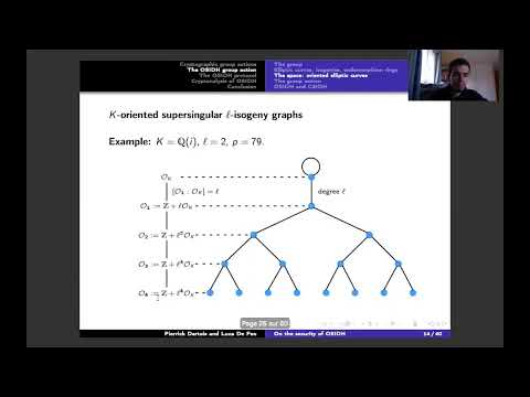 On the security of OSIDH