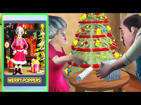 Scary Teacher 3D-New UPdate Merry Poppers