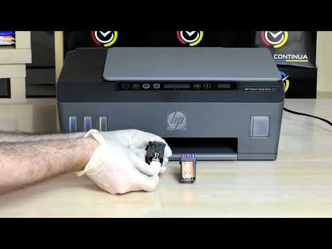 🔴 Ricarica stampanti HP Smart Tank con inchiostri Inktec - Beccuccio di ricarica come originale