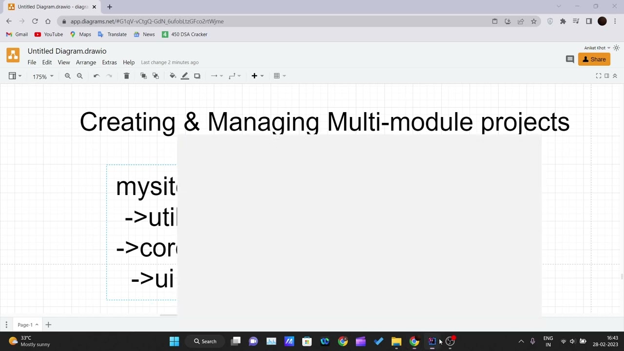 Creating & Managing Multi Module Project in Maven