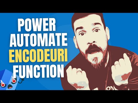 EncodeURIComponent (Make URLs Safe!) Function / Expression | Power Automate