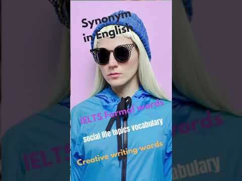 English synonyms informal to formal vocabulary for IELTS writing listening reading|8 #shorts