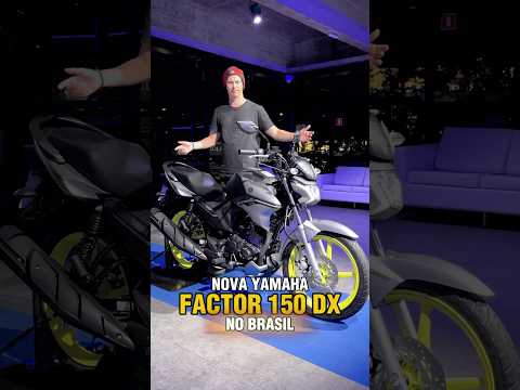 Nova Factor 150 DX 2025 no Brasil! #motos