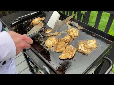 Seans Backyard Griddle: Alice Springs Chicken on the Blackstone Griddle