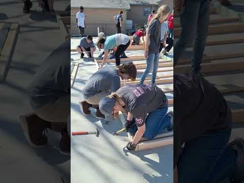 Porter Family Wall Raising Ceremony - March 2025 - Part 4