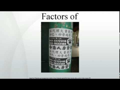 Factors of production