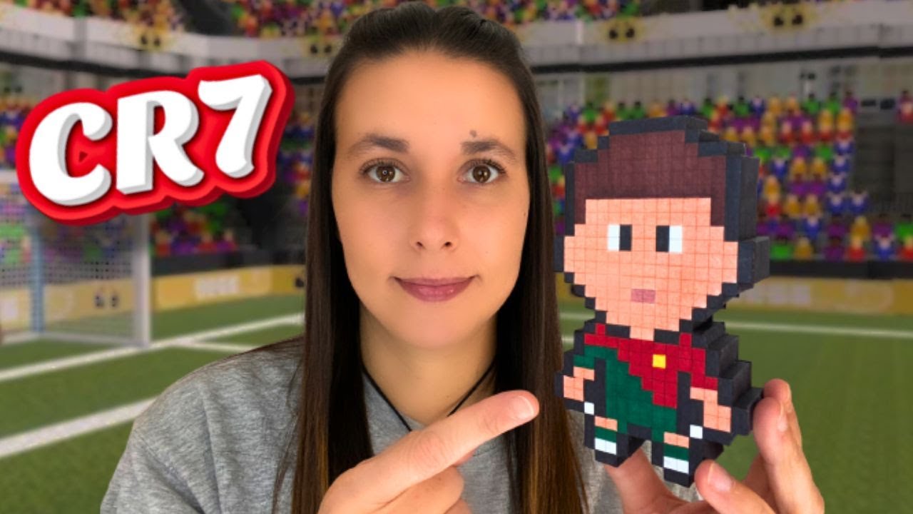 How to make your own paper CR7 figure - Paper Crafts