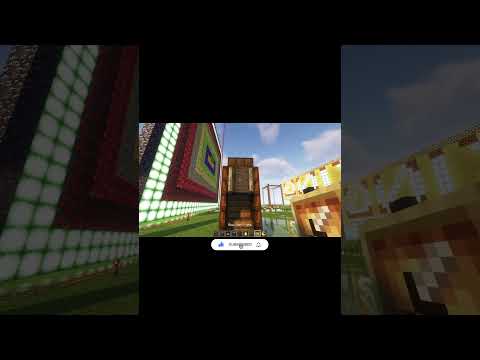 Making a Working Clock in Minecraft!! #shorts #viral #ytshorts #trending