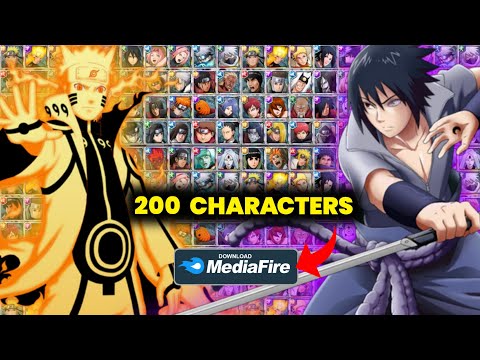 Naruto Ninja Storm Mugen (200 Characters) | Bleach VS Naruto Game Android