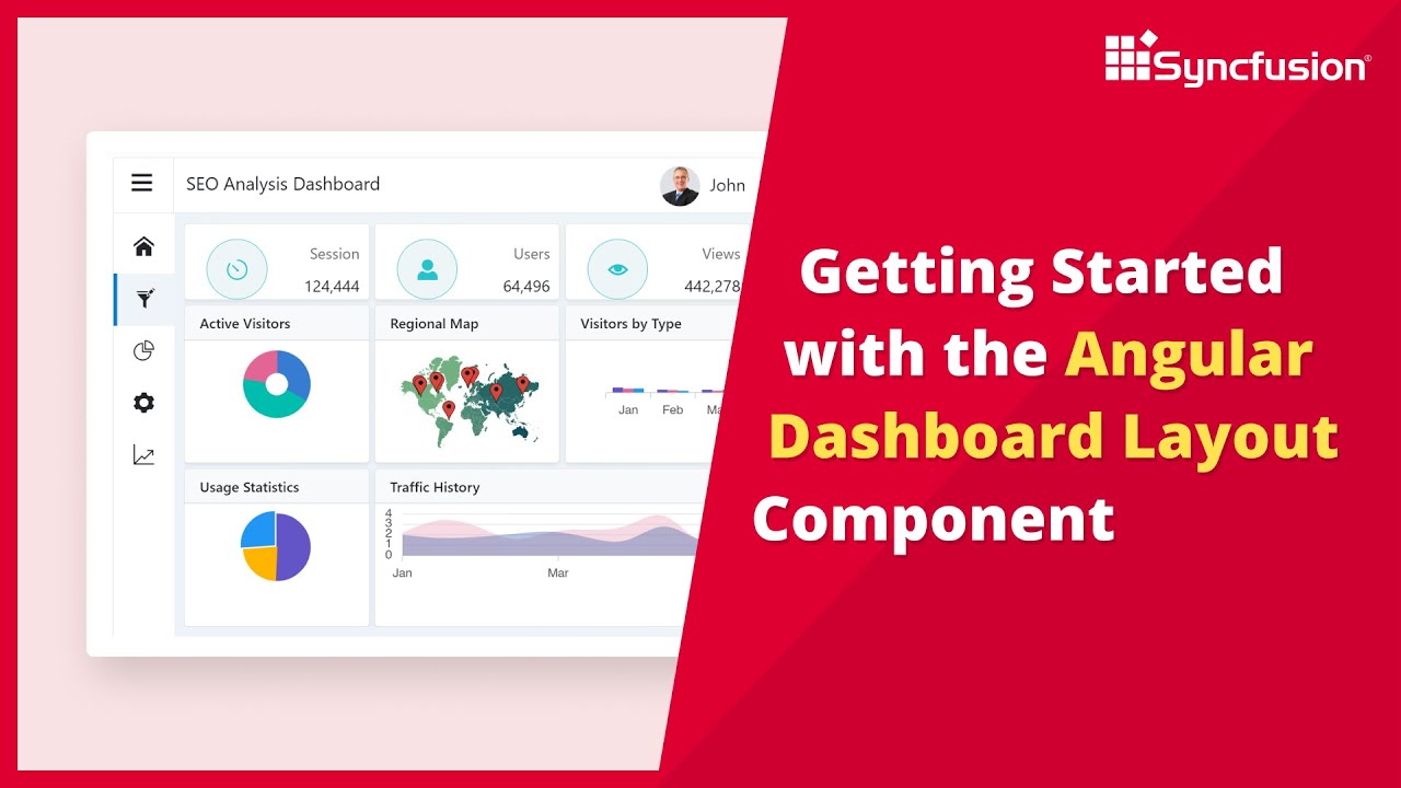 Getting Started with the Angular Dashboard Layout