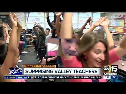 Surprising Valley teachers to show appreciation