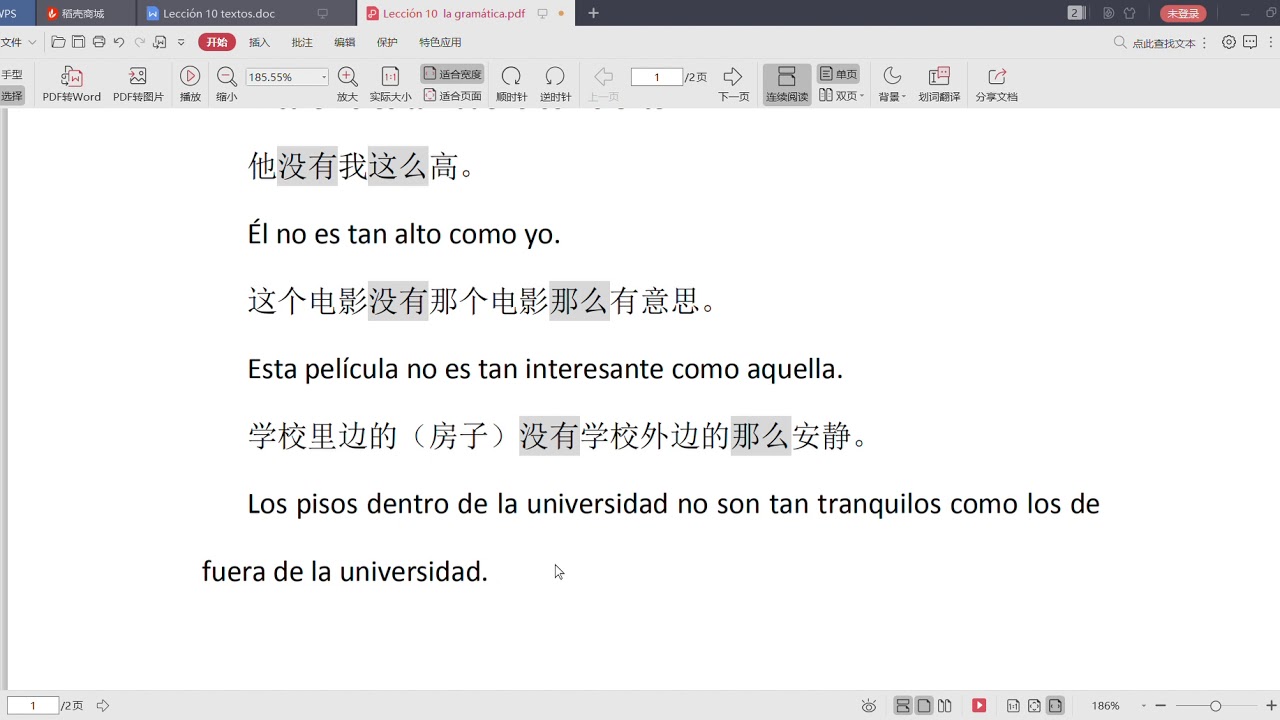 HSK3 Lección 10  la gramática.pdf -
