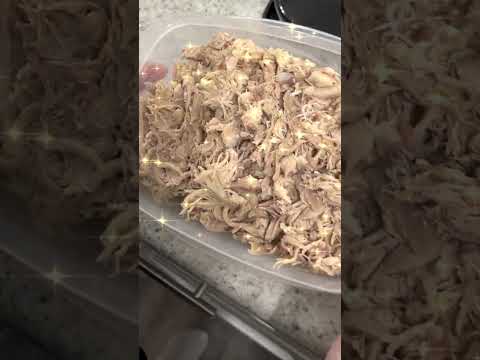 Don't waste time shredding chicken the hard way! Use the Chicken Shredder to be done in seconds!