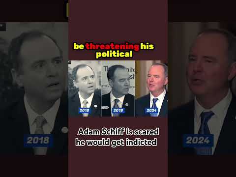 Adam schiff is TERRIFIED he will be indicted by Trump #fafo