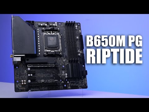 One of the BEST VALUE AMD AM5 motherboard - ASRock B650M PG Riptide Review