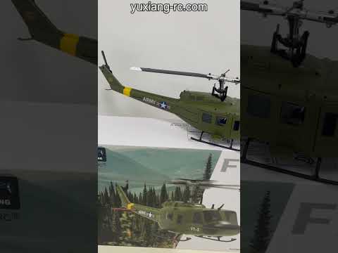 Highly Realistic Huey! YuXiang F07-V UH-1 Huey 3D RC Helicopter is Here!#YuXiang #f07-vhuey #rcfly