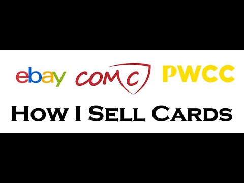 How I sell sports cards - eBay vs COMC vs PWCC Vault