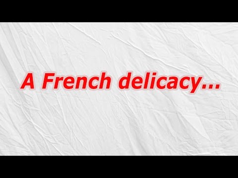 A French delicacy (CodyCross Crossword Answer)
