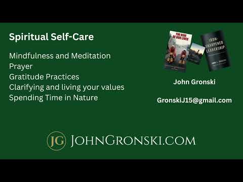 Spiritual Self Care