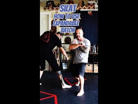 SILAT: How To Use Expandable Baton For Self Defense