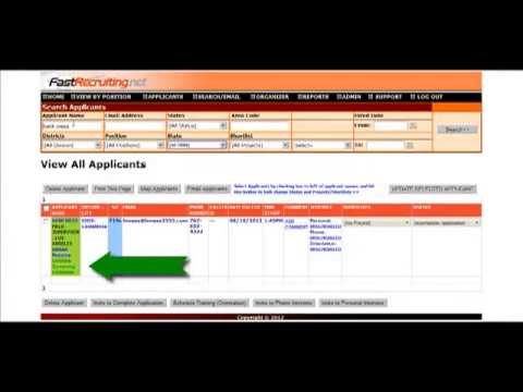 Applicant Screening - Fast Screening