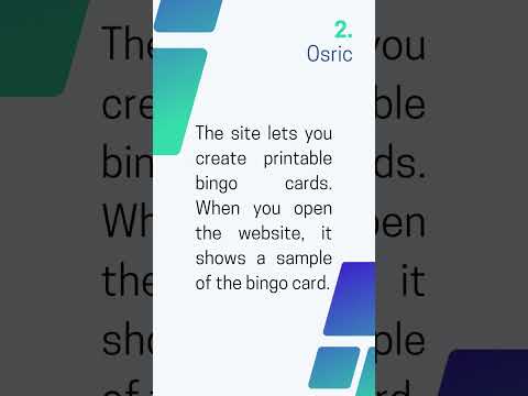 5 Free Online Bingo Card Generator For Teachers | I Love Free Software TV |