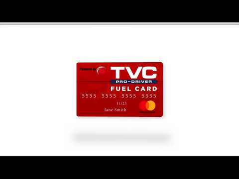 How to Order Your TVC Fuel Card