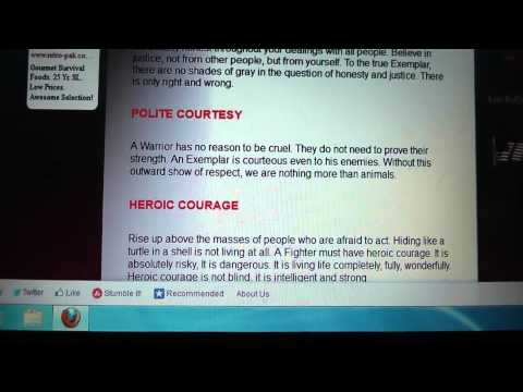 Warriors vs Soldiers code of conduct