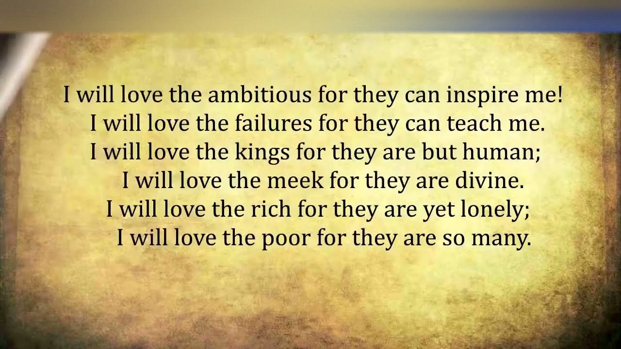 The Greatest Salesman in the World Scrolls 1 to 10 - OG MANDINO