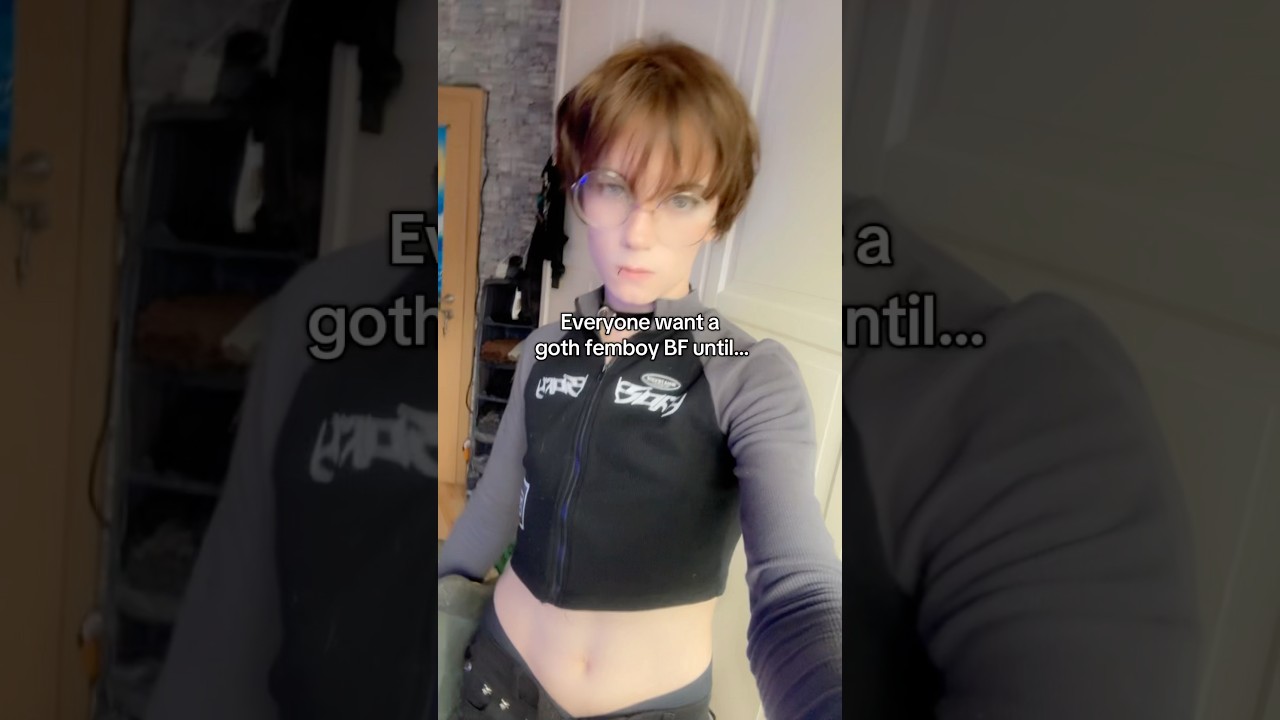 But you still think im cute tho…, right 😭 #brunette #outfitinspo #femboy #twink #cute #boy